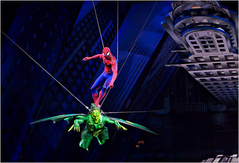 The Hopeful Traveler: Review: 'Spider-Man Turn Off The Dark' Swings ...