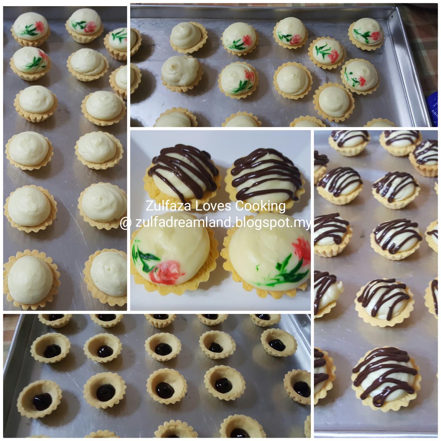 ZULFAZA LOVES COOKING: CHEESE TART BUNCIT