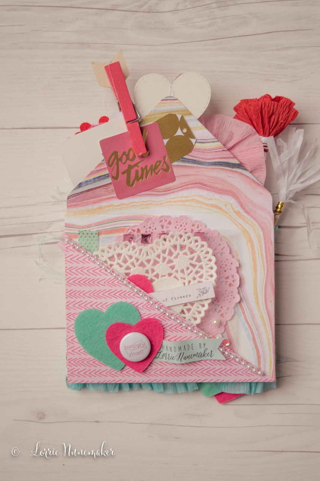 Lorrie's Story: Valentine Mini Loaded Envelope