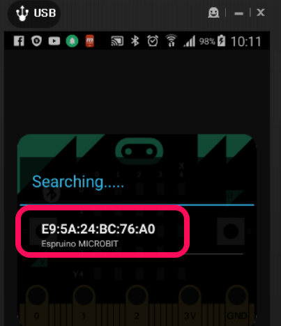 安裝 Android app - DroidScript 來寫 JavaScript 碼 即時點玩 BBC micro:bit LED矩陣