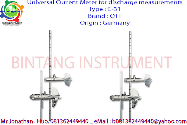 .: 081362449440 Jual OTT Hydromet - Model C31 - Universal Current Meter ...