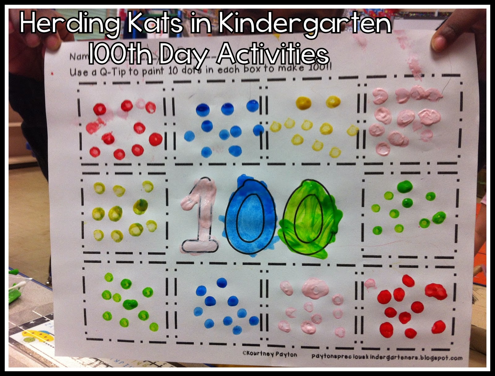 Herding Kats in Kindergarten: 100th Day in Pre-K!