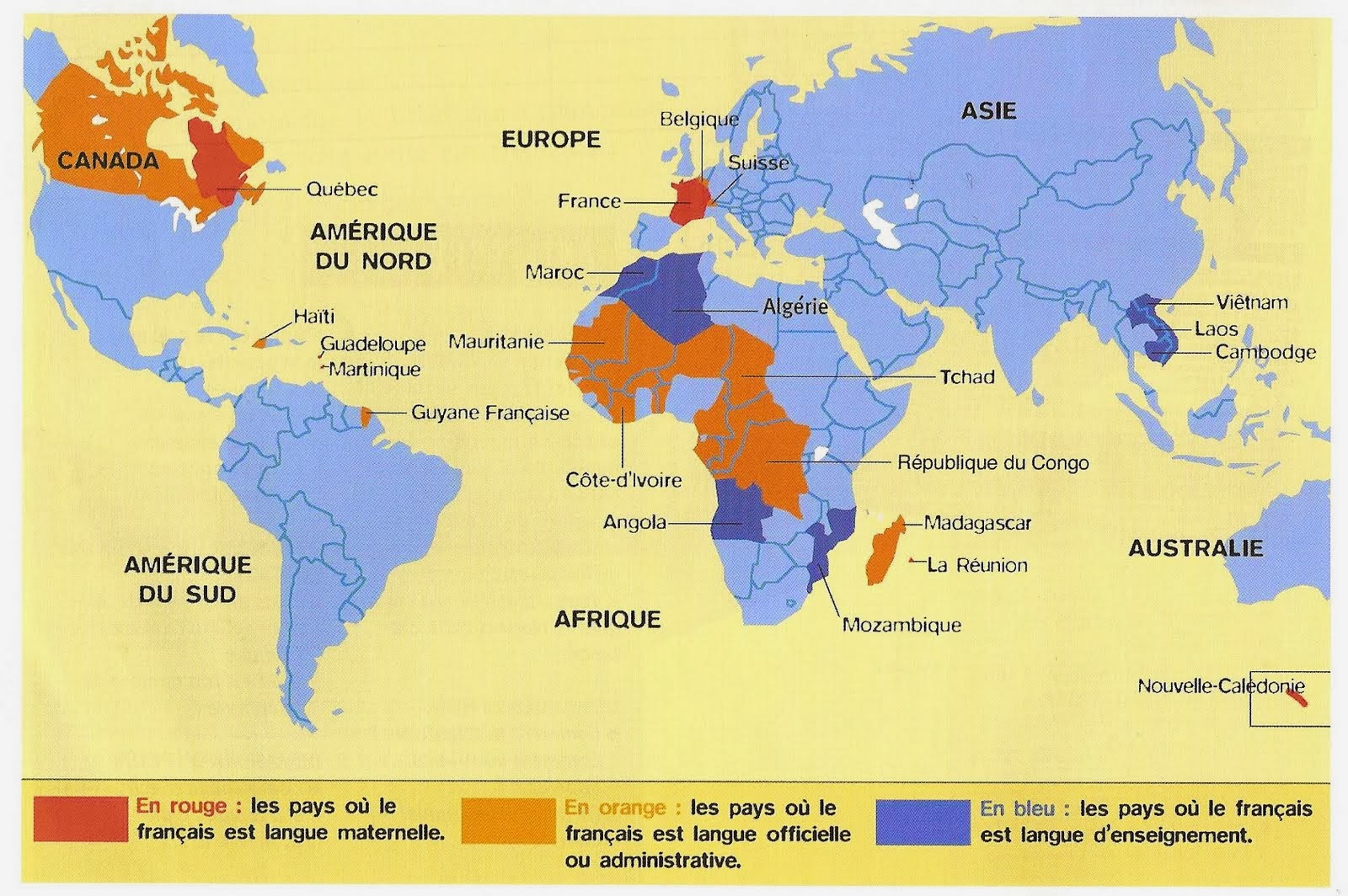 Um Francês ao Sol: Le monde francophone