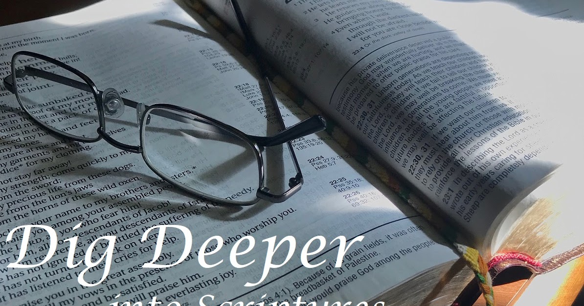 The Shepherd's Rod: Dig Deeper Into Scripture