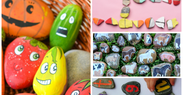 25+ DIY ROCK CRAFT PROJECTS TO MAKE | you clever monkey