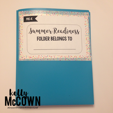 Kelly McCown: Summer Readiness NO PREP Preschool Packet