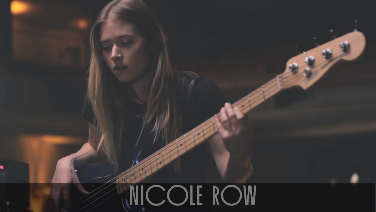 Nicole Row: Introduces The American Performer Fender Precision Bass