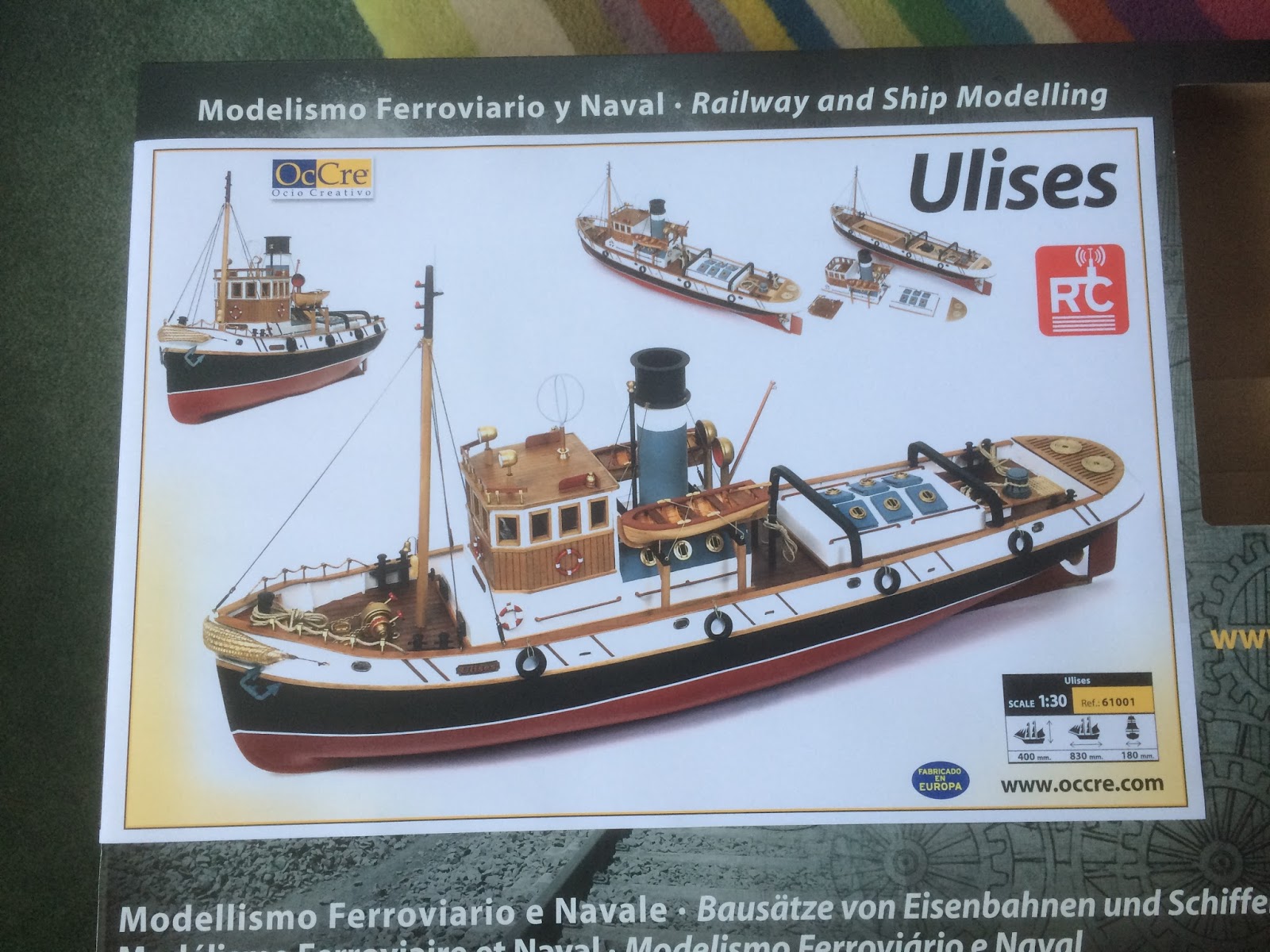 Making the Occre Ulises Tug