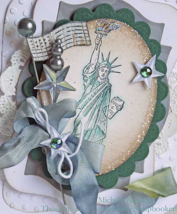 Thoughts of a Cardmaking Scrapbooker!: Lady Liberty