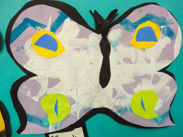 Thomas Elementary Art: 2nd Grade Eric Carle Butterflies