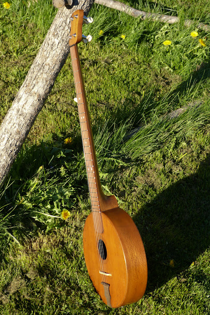1880s Unmarked 5-String Banjola