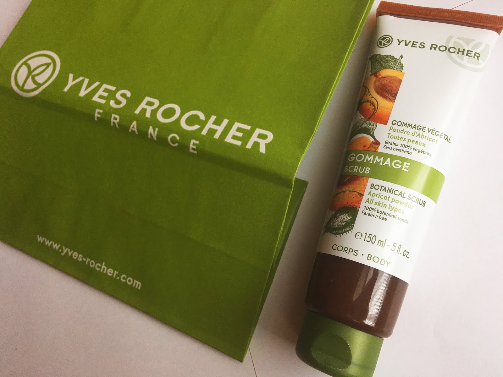 Recenzia: Yves Rocher Gommage Scrub (peeling) - Recenzie kozmetiky
