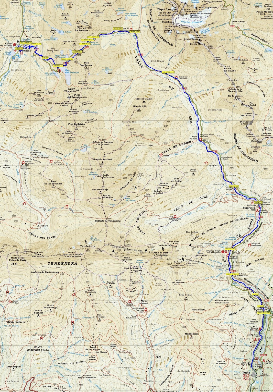 De punta a punta: GR 11: Panticosa - Torla (27-8-11)