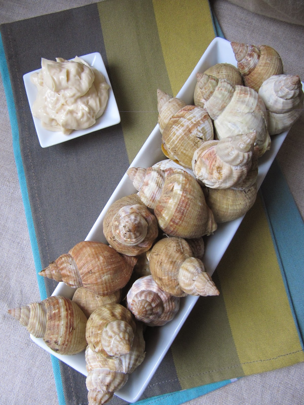 La cuisine d'ici et d'ISCA: Bulots à la mayo