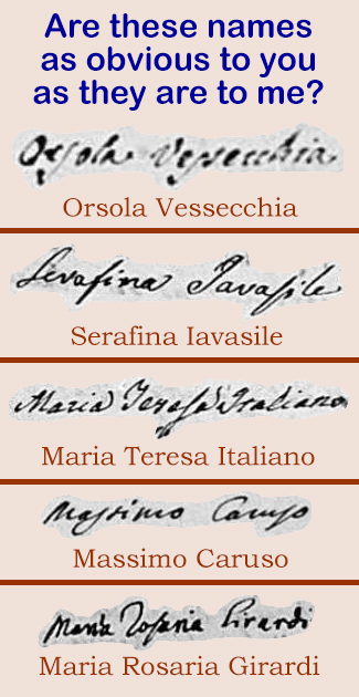 Fortify Your Family Tree: How to Read Names on Badly Written Vital Records