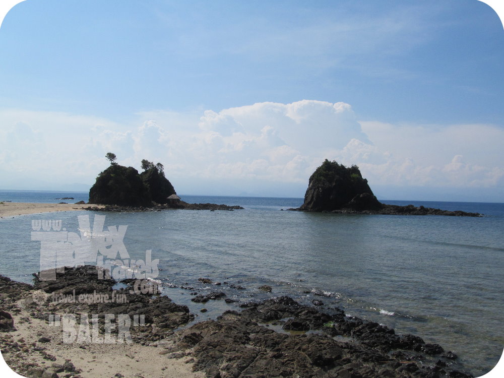 Diguisit Beach and Islets in Baler, Aurora - Travex Travels - Travel ...