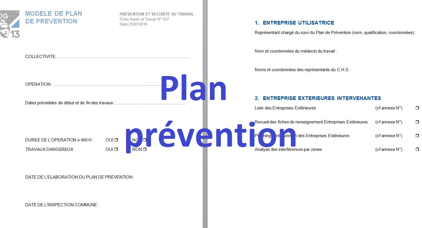 Modèle plan de prévention doc word | Cours génie civil - Outils, livres ...