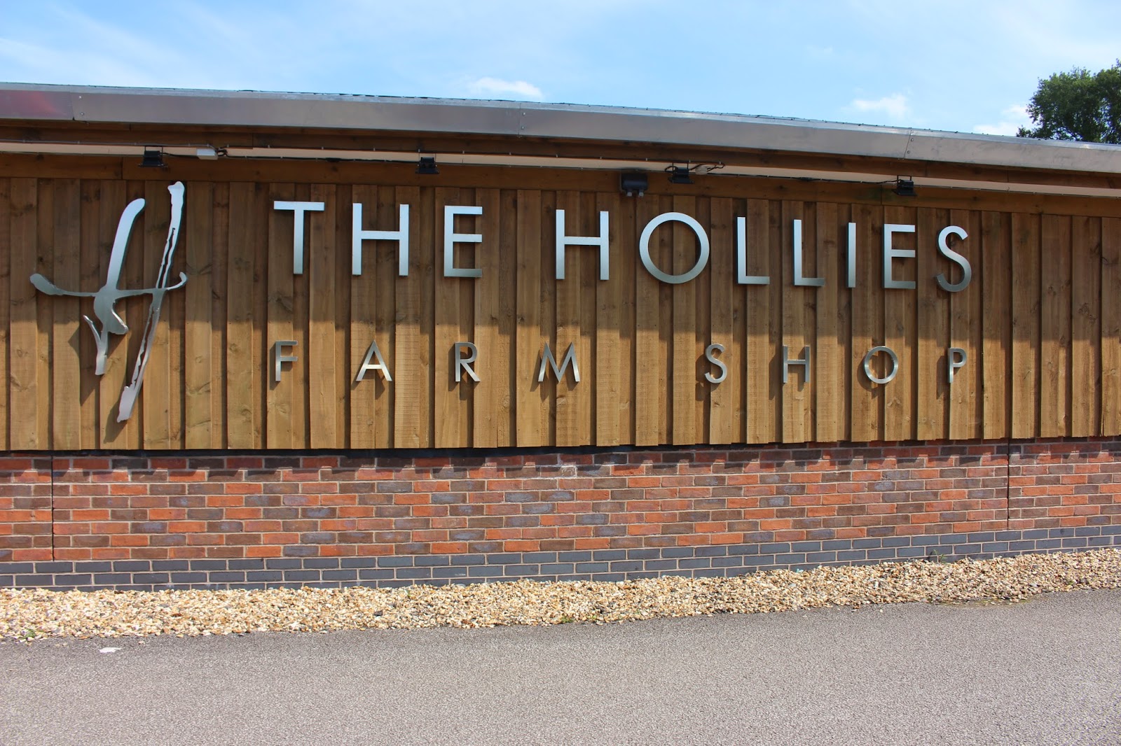 Paper Salad: The Hollies Farm Shop.