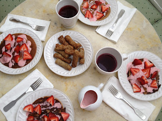 The Full Plate Blog: red breakfast for Valentine's (or cozy snow days ...