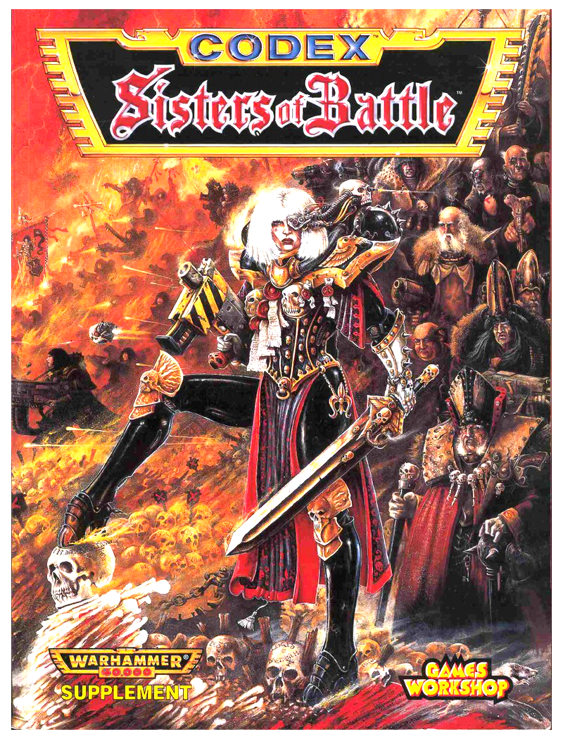 Project Anvil: Oldhammer: Reference: Codex Sisters of Battle