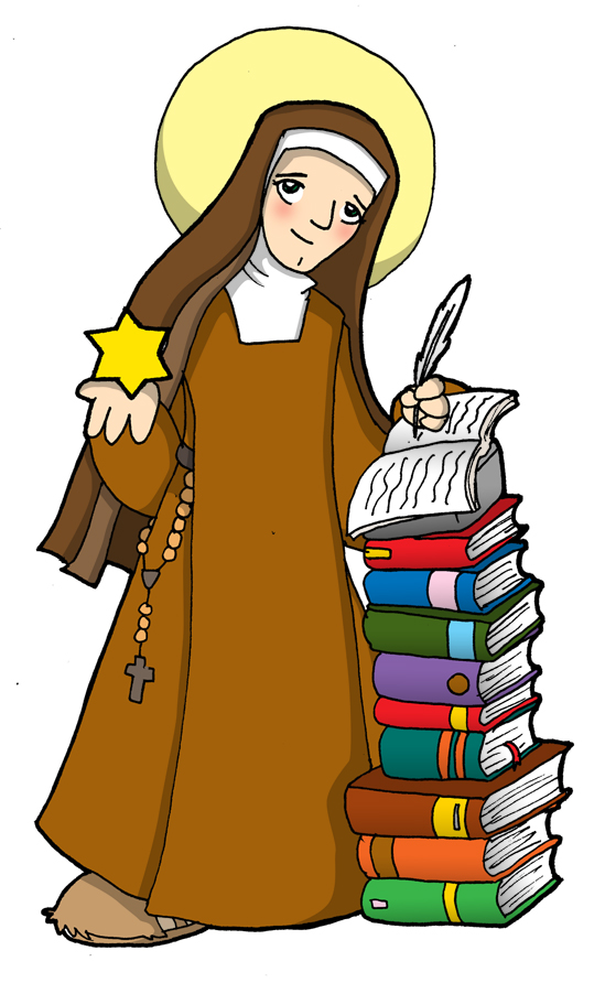 Dibujos para catequesis: SANTA TERESA BENEDICTA DE LA CRUZ (EDITH STEIN)