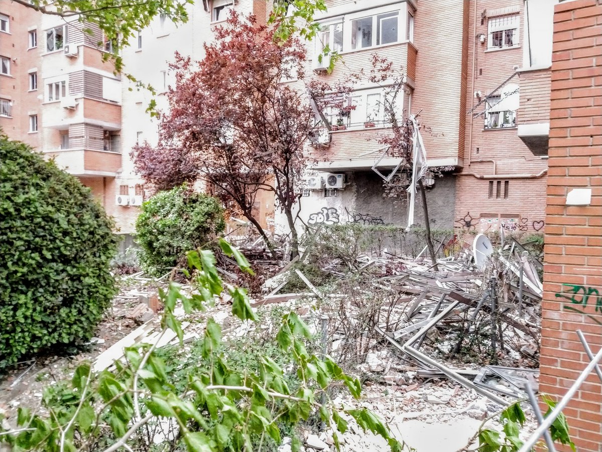 Gāzes sprādziens dzīvoklī Madridē | Breaking.lv