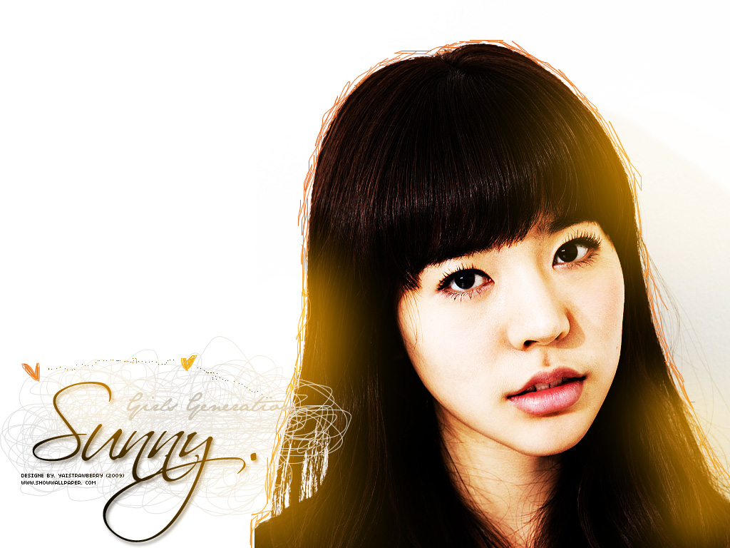 Sunny SNSD Smooth Face Wallpaper | SNSD Artistic Gallery