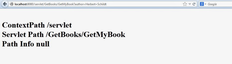 Programming for beginners: getServletPath()