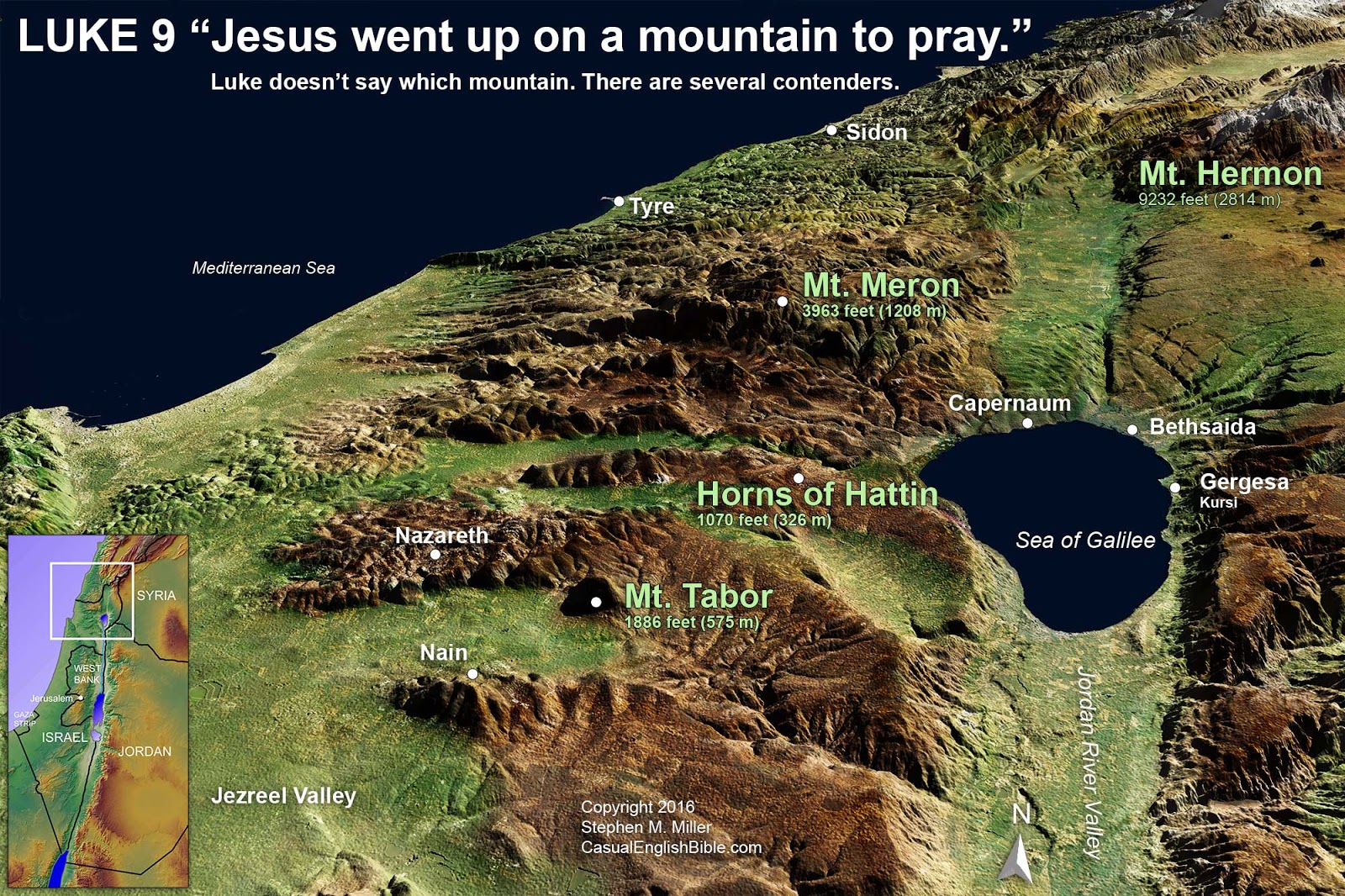 Beit Emmett: SHS: Matthew 16-17; Mark 9: Luke 9
