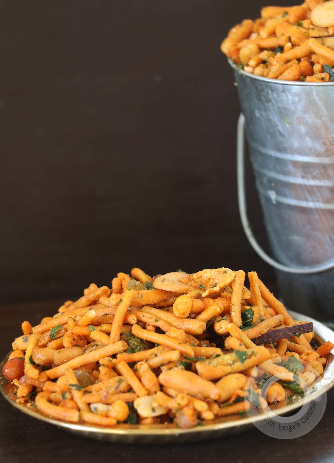 Iyengar Khara Mixture | Spicey Mixture - Malas-Kitchen