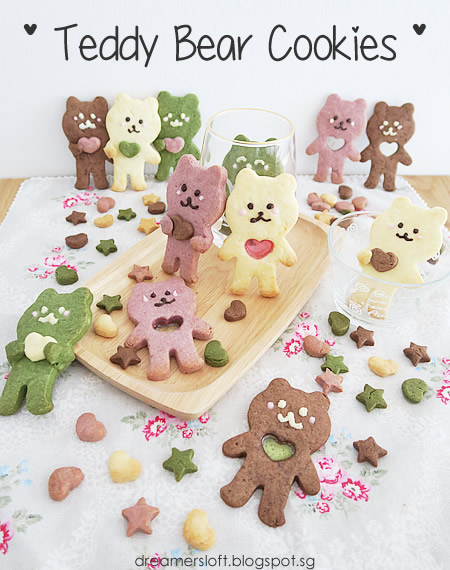 DreamersLoft: Teddy Bear Cookies