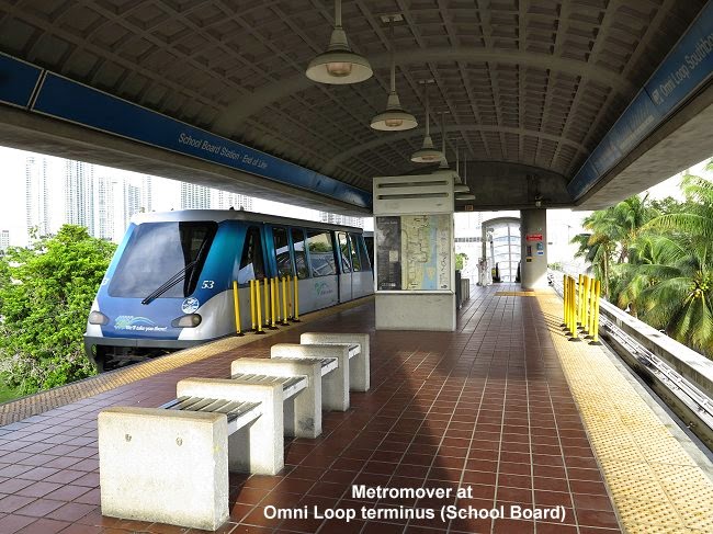 Robert Schwandl's Urban Rail Blog: MIAMI Metrorail/Metromover