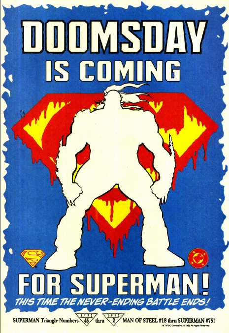 DC in the 80s: A gallery of house ads from the Reign of the Supermen!