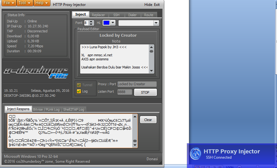 Cara Konek HTTP Proxy Injector di PC Lengkap | JH3-VIP