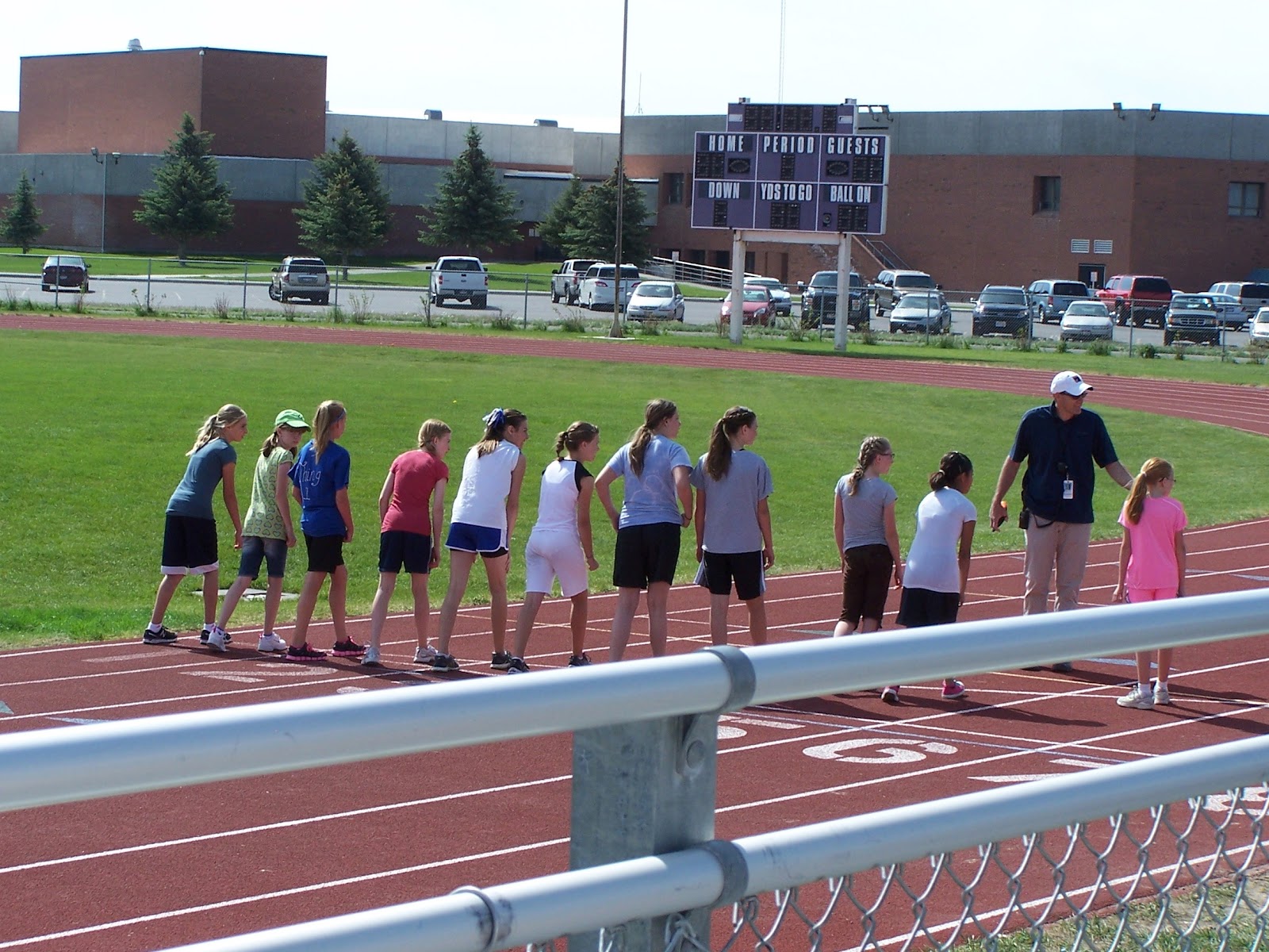 Varvel Family: 6th Grade Track Meet