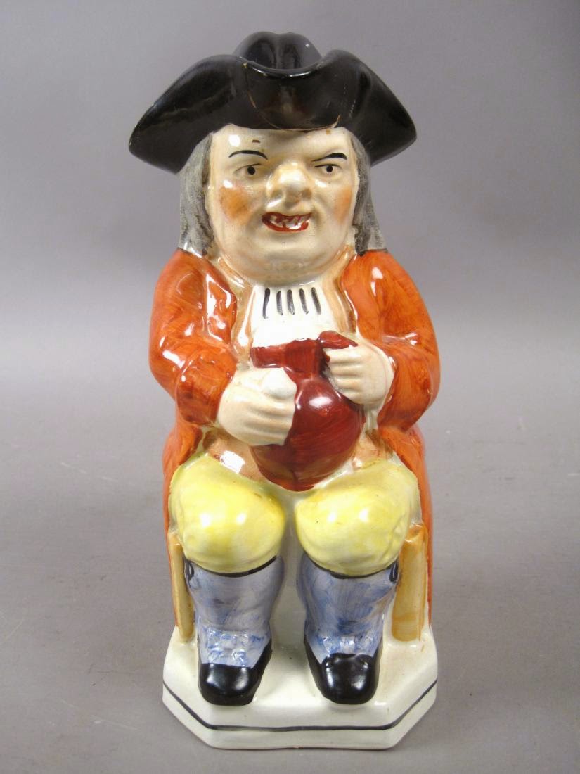 Nine Caroline Antiques: Royal Doulton Toby Jugs