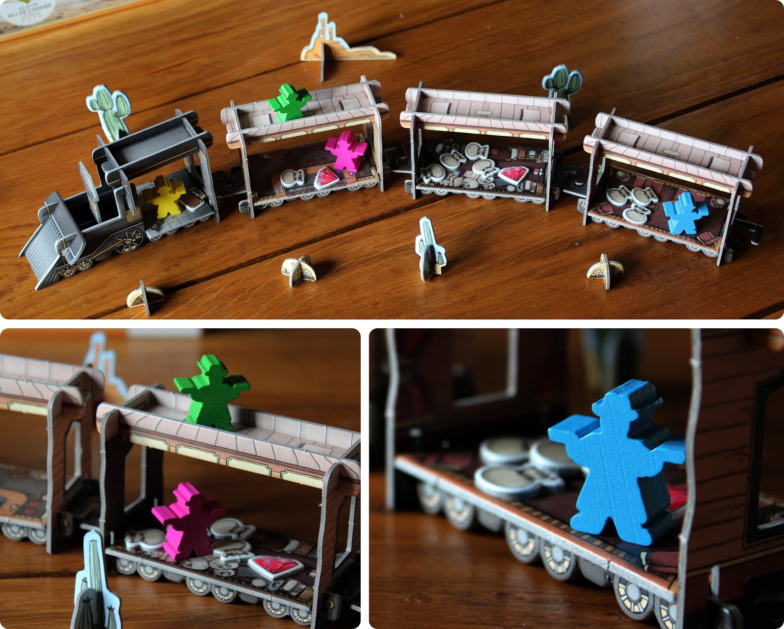 Random Nerdery: Cardboard - Colt Express board game review