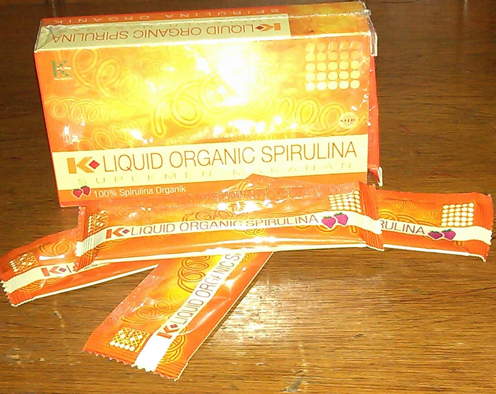 PRODUK KESEHATAN DARI K-LINK: "LIQUID ORGANIC SPIRULINA" - K LINK