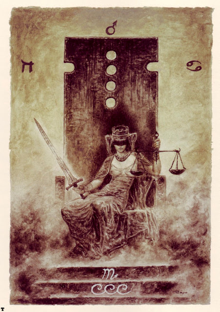 SIMBOLOGÍAS: La Justicia - Arcano XI