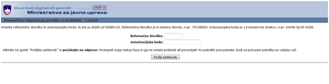 Aleksander Grmovšek osebni blog: Digitalni certifikat SIGEN-CA