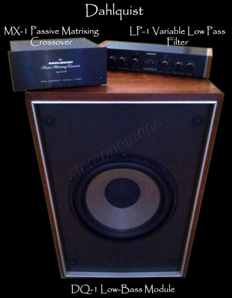 stereonomono - audio Hi Fi Compendium - 14 years on-line: Dahlquist DQ-10