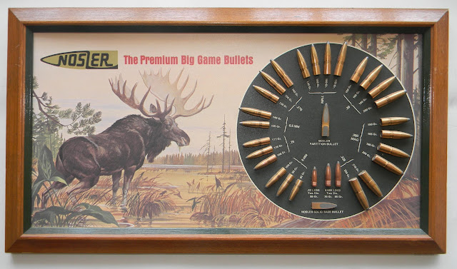 Vintage Outdoors: Vintage Store Display Ammo Bullet Boards
