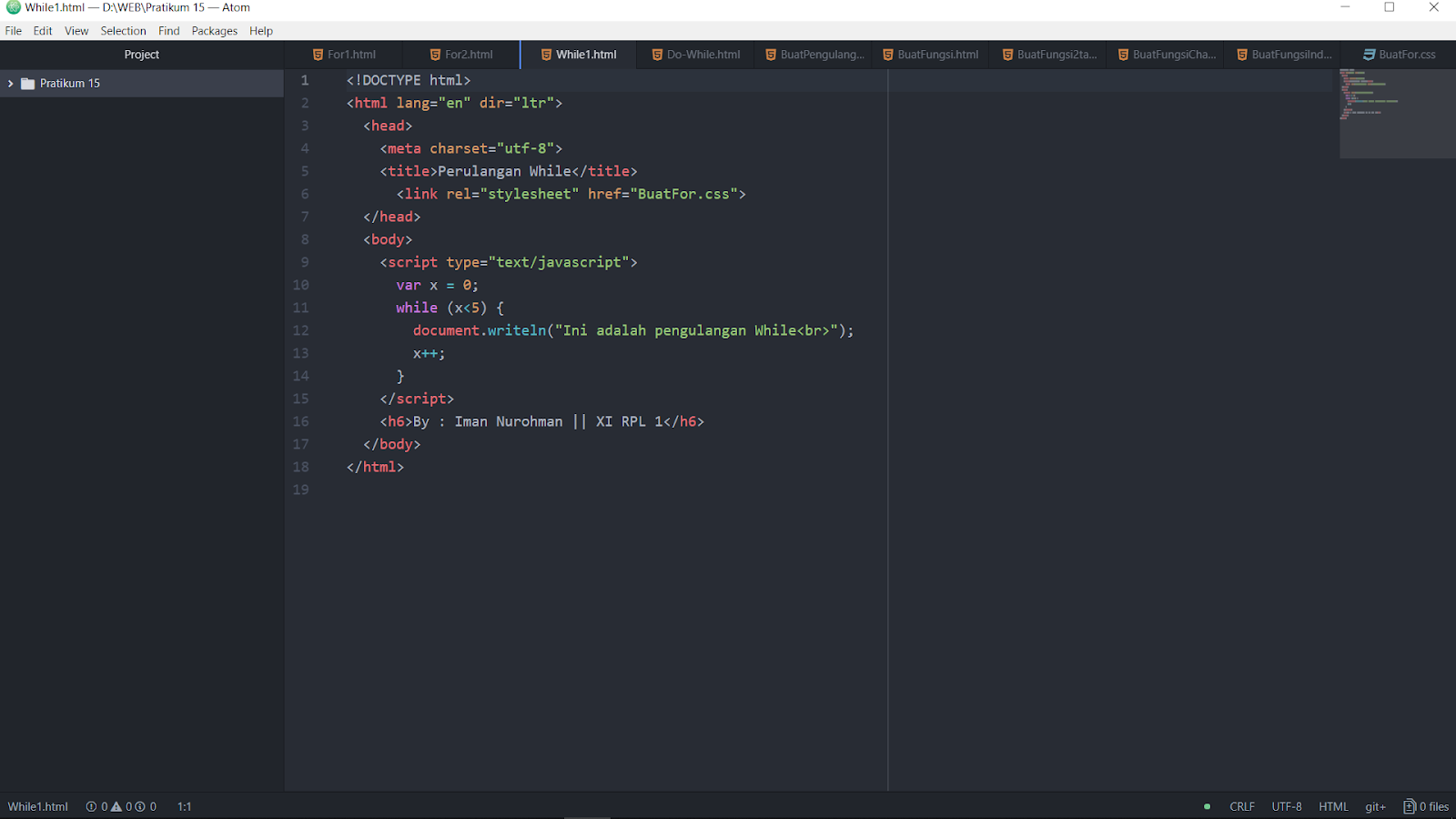 Pengulangan Pada JavaScript - Serba Serbi Programming