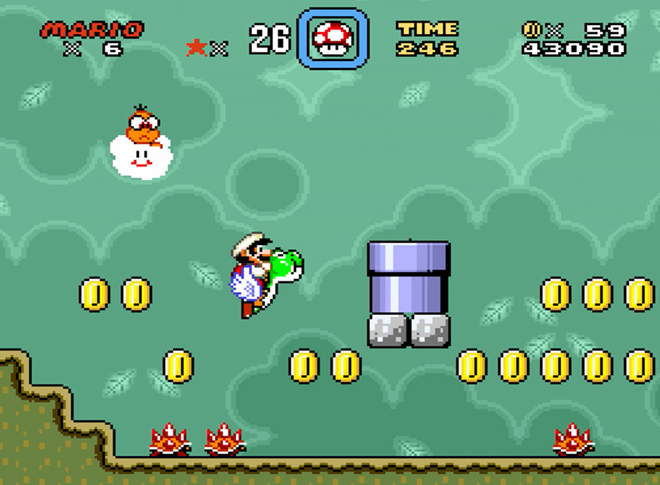 Uma Aventura Gamer: Super Mario Wolrd