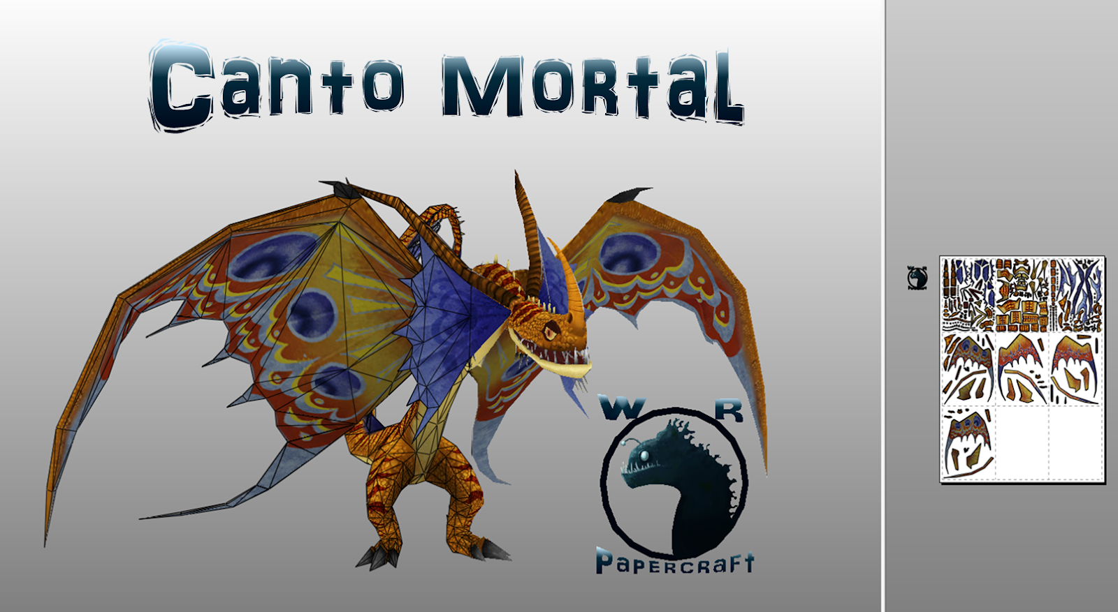 Canto Mortal Papercraft | W.R.Papercrafts
