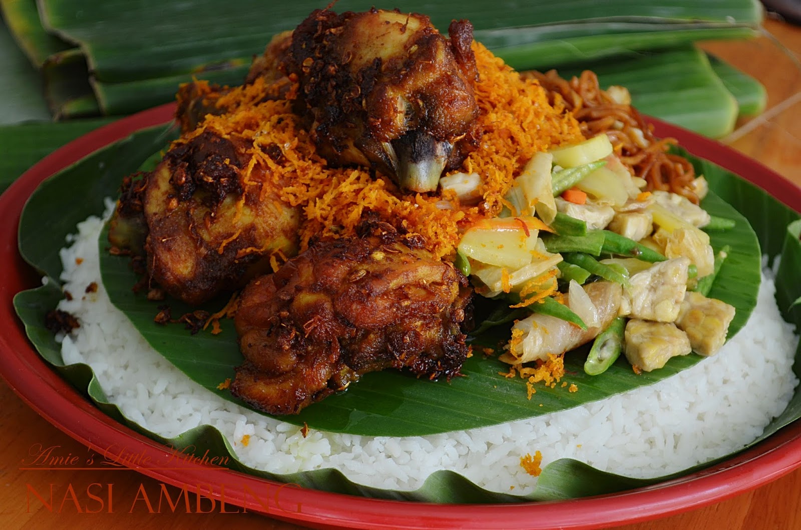 Nasi Ambeng... Rindu Nak Makan Nasi Ambeng! - Amie's Little Kitchen