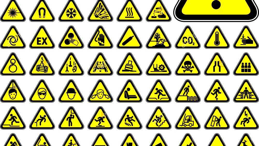 European hazard symbols