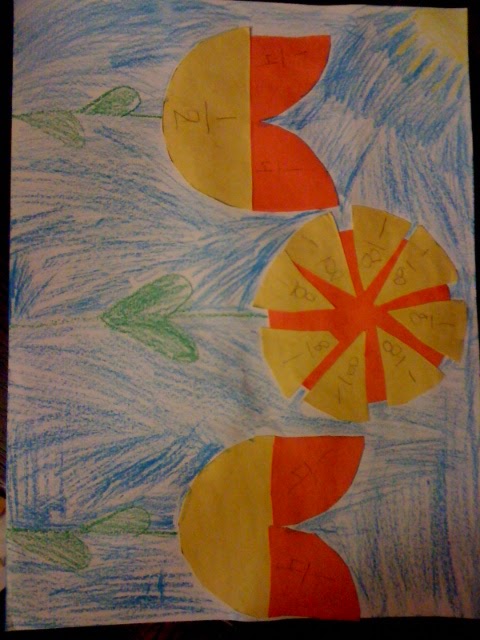 Lesson Plans and Lollipops: Fraction Flowers