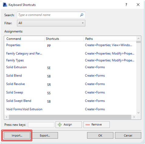 Revit Recess: Revit Keyboard Shortcut XML File