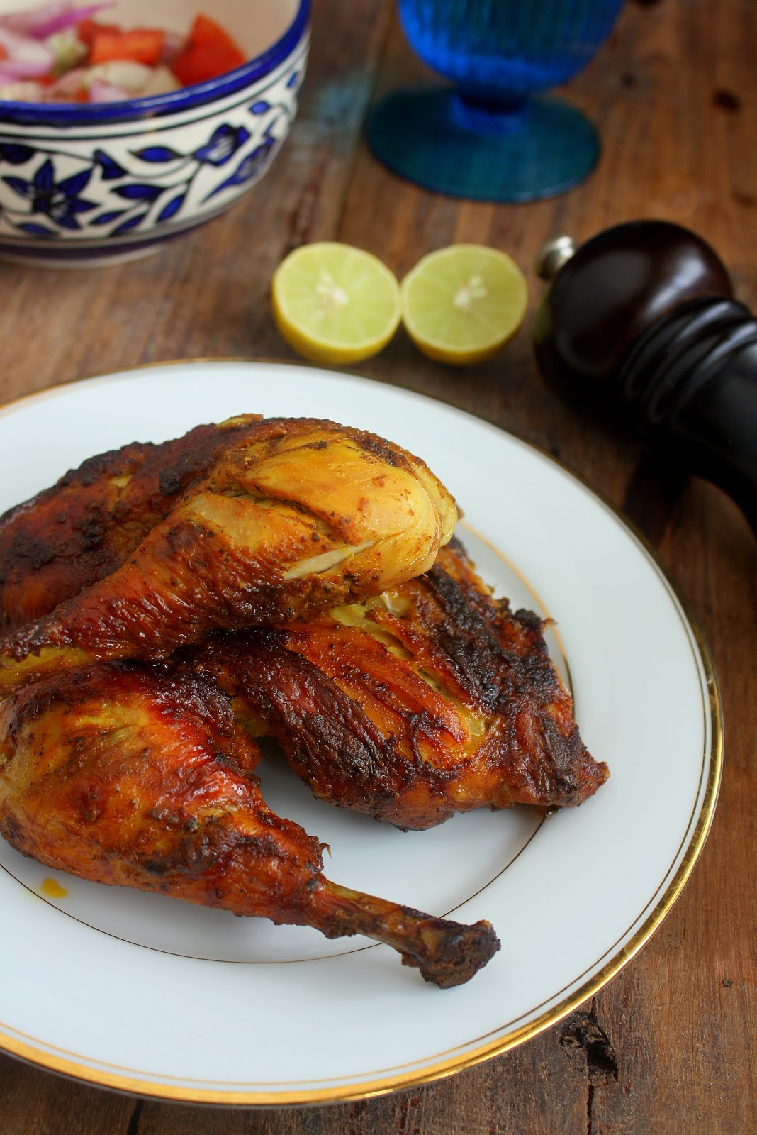 For the love of food!: Desi Grilled Chicken